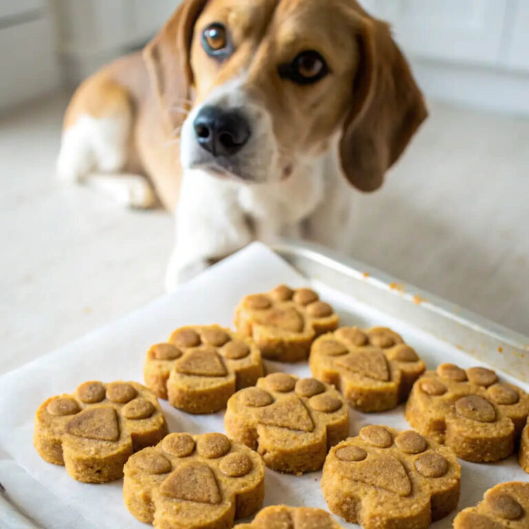 3 Ingredient Pumpkin Oat Peanut Butter Dog Treats – dogsdishdelights.com